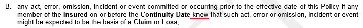 Understanding Retro, Continuity, Pending and Prior Dates - ARC Excess ...